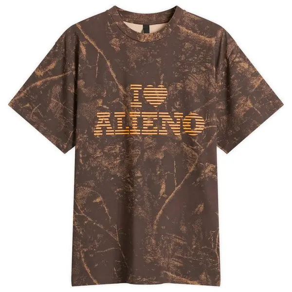NO PROBLEMO I Love Alieno Camo T-shirt - Multi