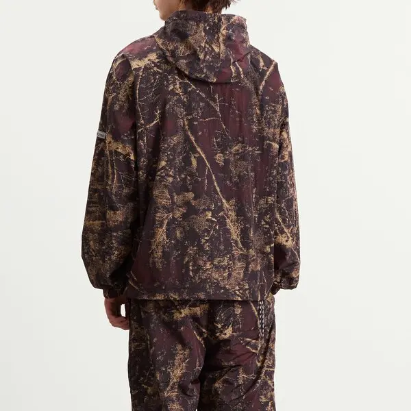 NO PROBLEMO Forest Glitch Nylon Jacket