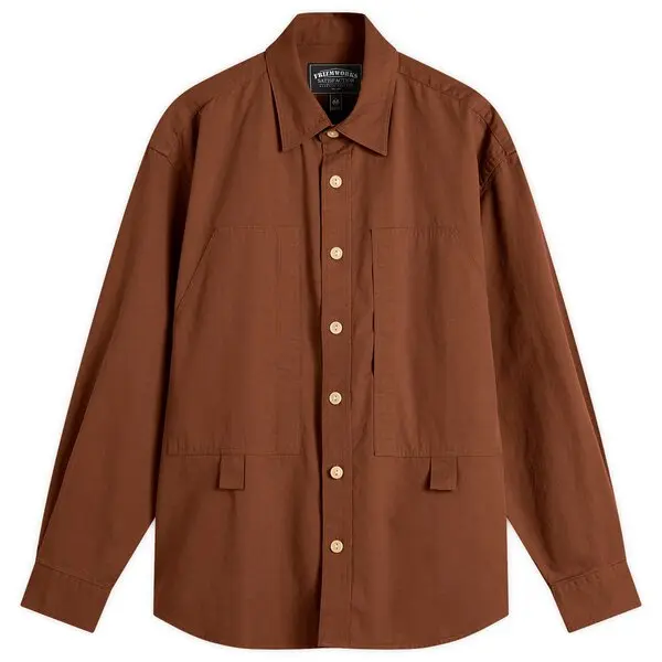FRIZMWORKS Pocket Loop Shirt - Brown