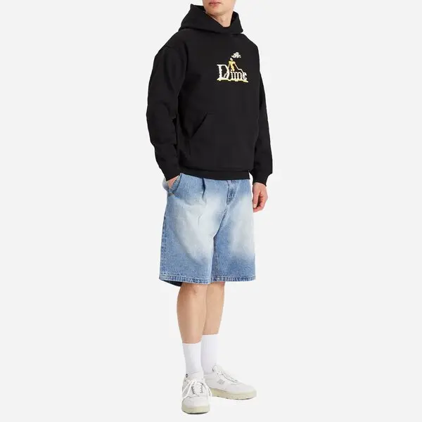 DIME Pleated Denim Shorts
