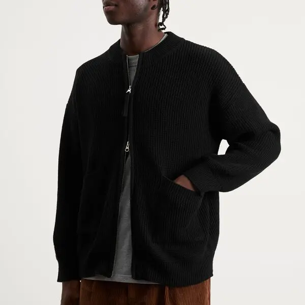 FRIZMWORKS Wool Deck Zip Cardigan