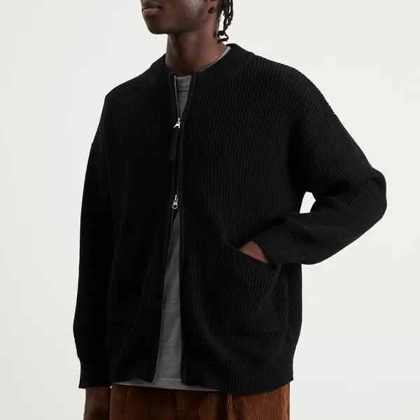 FRIZMWORKS Wool Deck Zip Cardigan