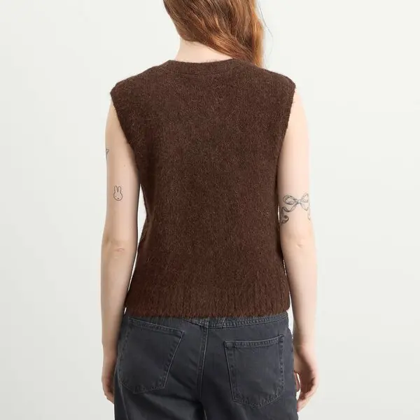 SAMSØE SAMSØE Sajeanne Hairy Knit Vest Top