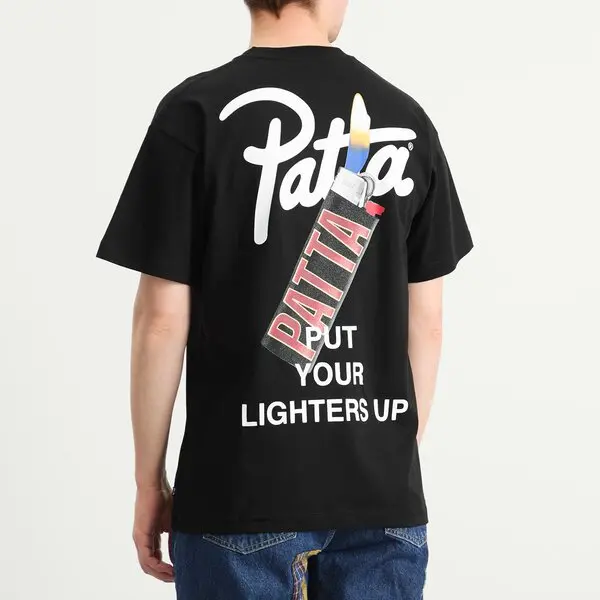PATTA Lighters T-shirt - Black