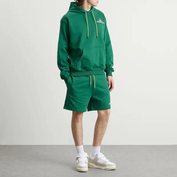 Casablanca Montagne Printed Organic Cotton Hoodie