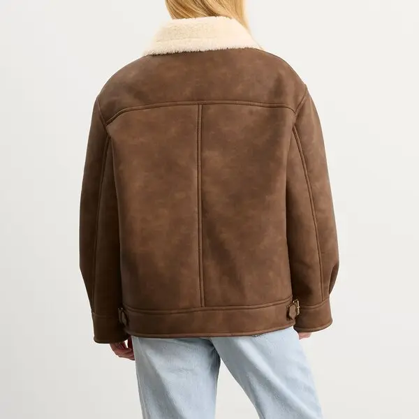 DUNST Faux Shearling Jacket