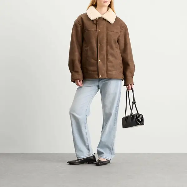 DUNST Faux Shearling Jacket