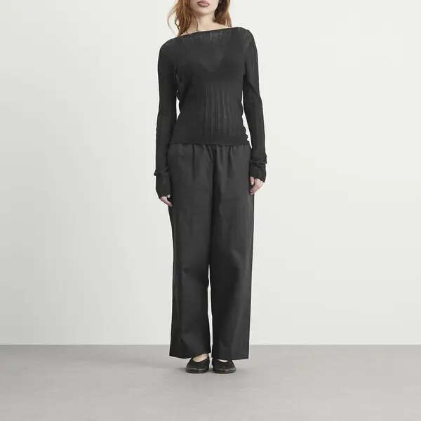DEIJI STUDIOS Open Work Longsleeve