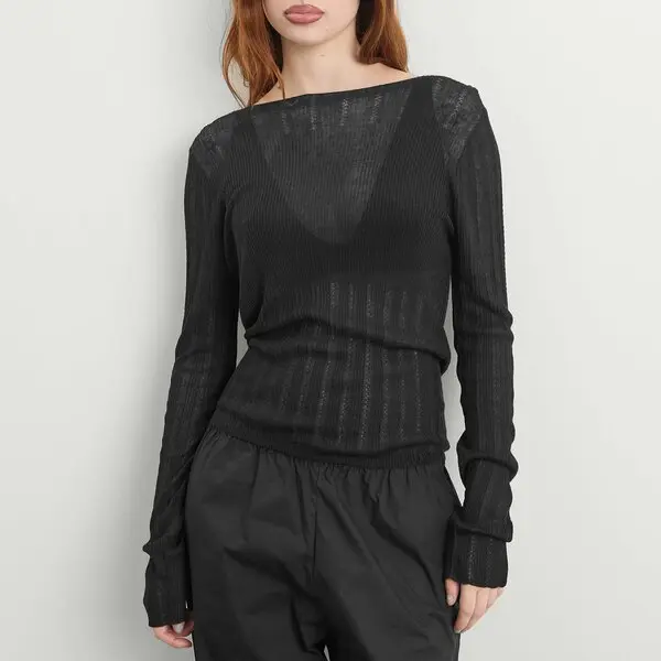 DEIJI STUDIOS Open Work Longsleeve