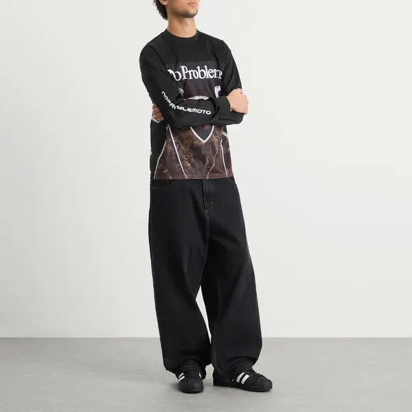NO PROBLEMO Alien Long Sleeve Moto Jersey