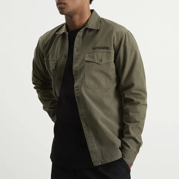 NO PROBLEMO Mini Problemo Ripstop Work Shirt