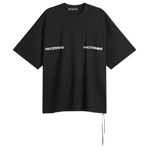 MASTERMIND WORLD Stamped Short Sleeve T-shirt - Black