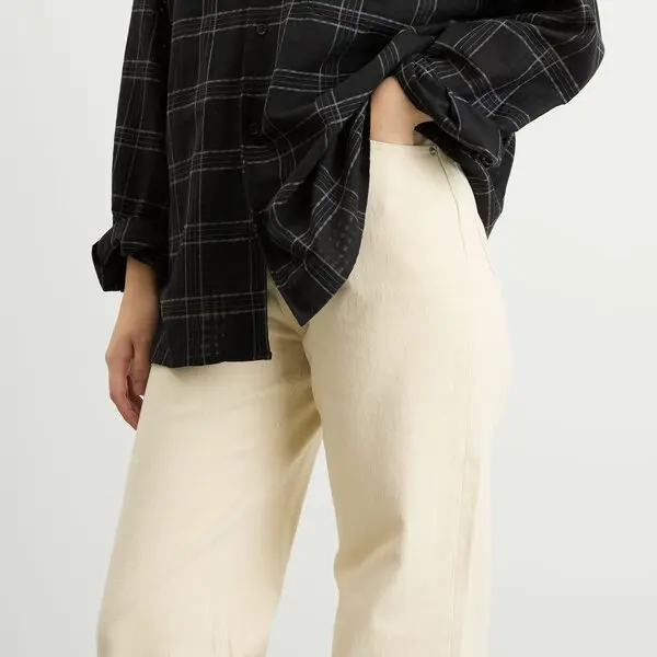 DUNST Brushed Straight Jeans