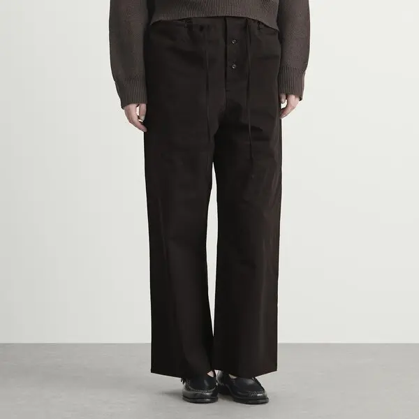 DEIJI STUDIOS Two Band Trousers - Black