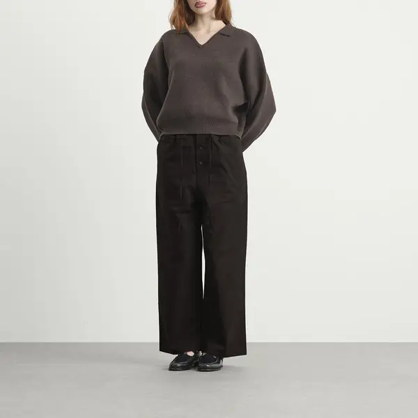 DEIJI STUDIOS Two Band Trousers - Black
