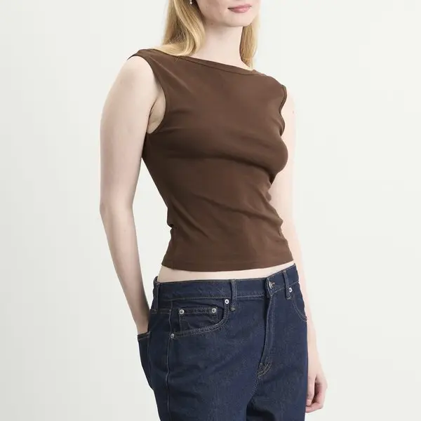 ST. AGNI Organic Cotton Ballerina Top