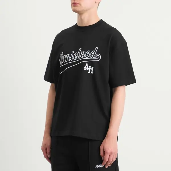 ANNIE HOOD Baseball T-shirt