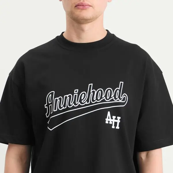 ANNIE HOOD Baseball T-shirt