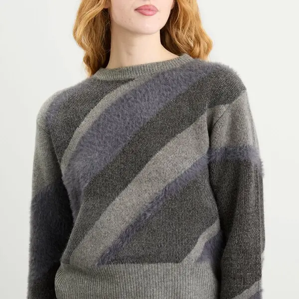 Toga Regimental Knit Pullover