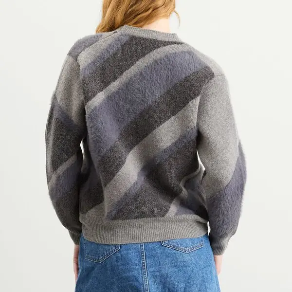 Toga Regimental Knit Cardigan