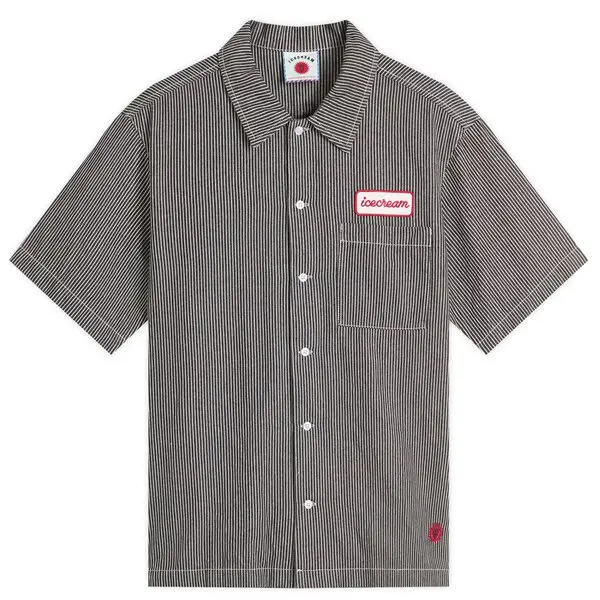 ICECREAM End. X Popsicle Hickory Denim Shirt - Grey