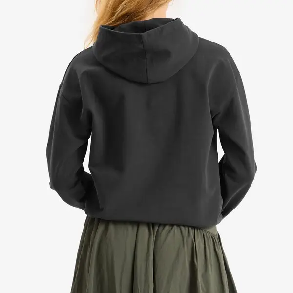 GANNI Isoli Oversize Animals Crop Hoodie