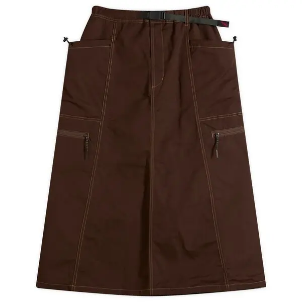 Gramicci Salem Midi Skirt - Brown