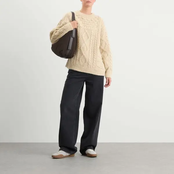 Isabel Marant Étoile Deotille Cable Knit Sweater