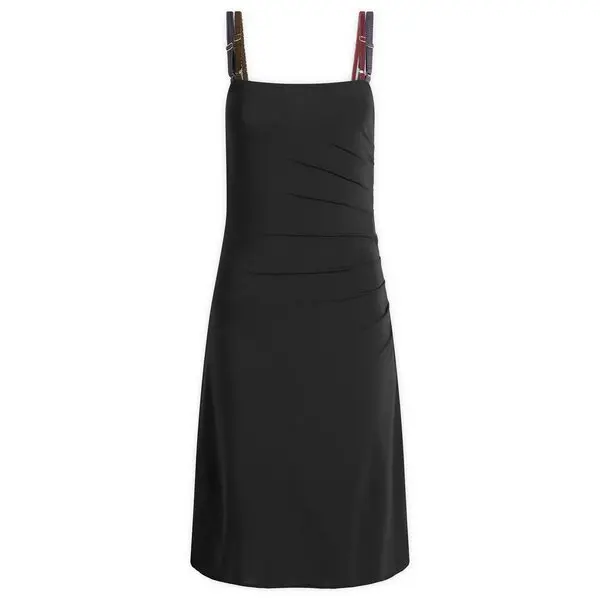 FRUITY BOOTY Jersey Midi Dress - Black
