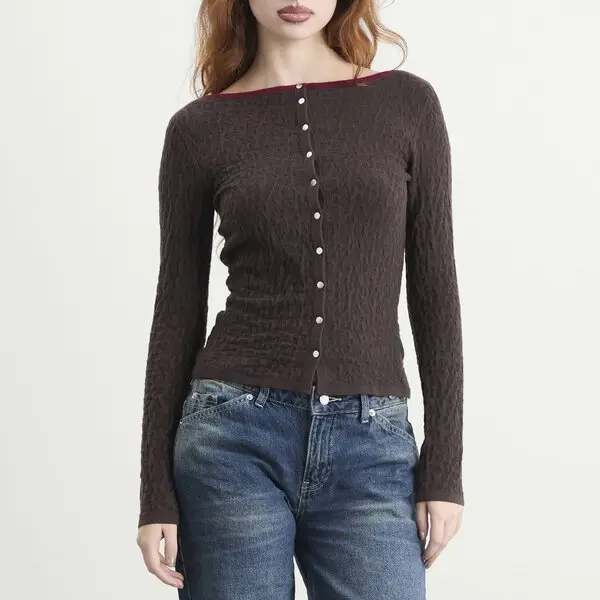 PEACHY DEN Kitt Cardigan