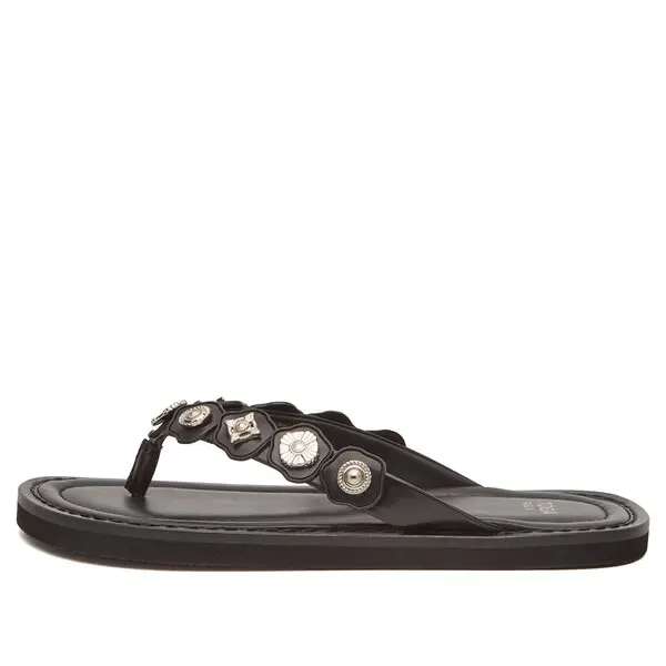 Toga Leather Flip Flops