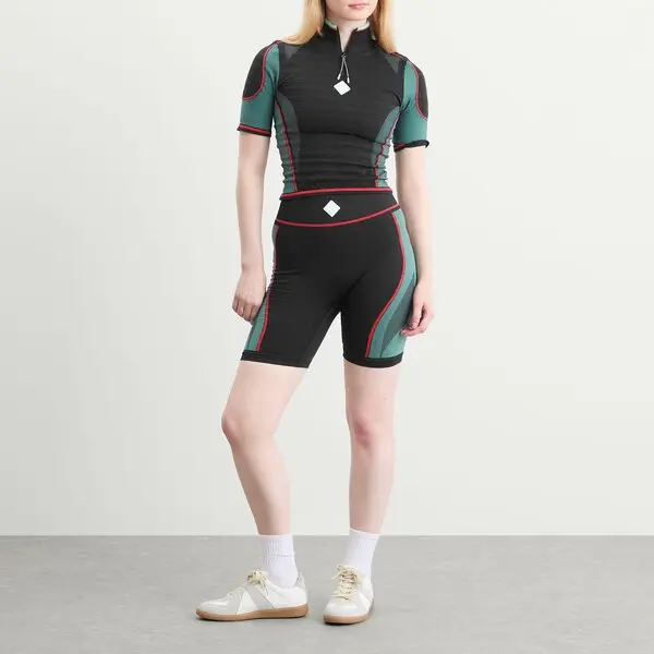 Casablanca Seamless Half Zip Top