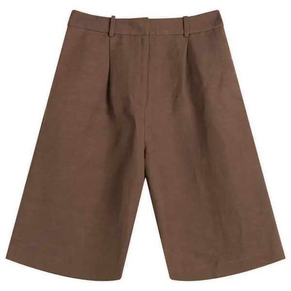 Faithfull The Brand Astrid Long Shorts - Forest