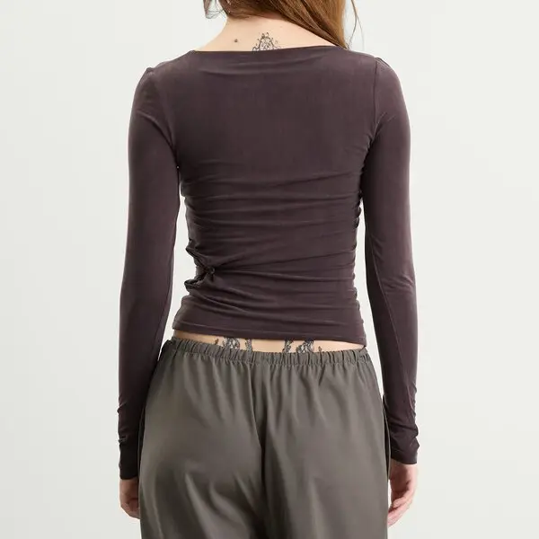 PEACHY DEN Kylie Long Sleeve Top