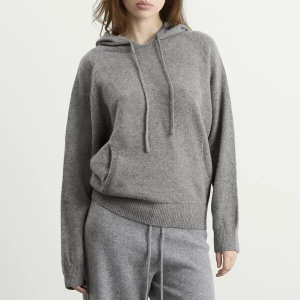 NOTHING WRITTEN Casta Knit Hoodie Sweater