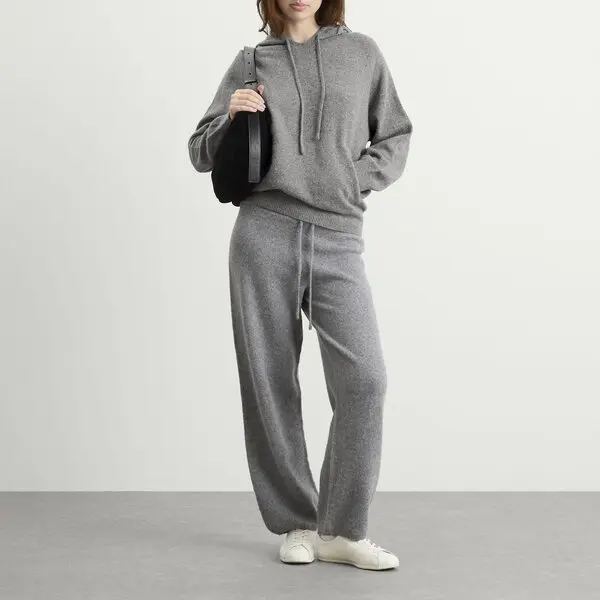 NOTHING WRITTEN Casta Knit Hoodie Sweater