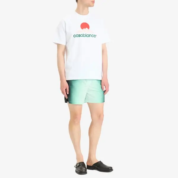 Casablanca Jacquard Printed Swim Shorts
