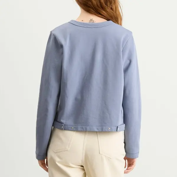 FRUITY BOOTY Cotton Terry Cardigan