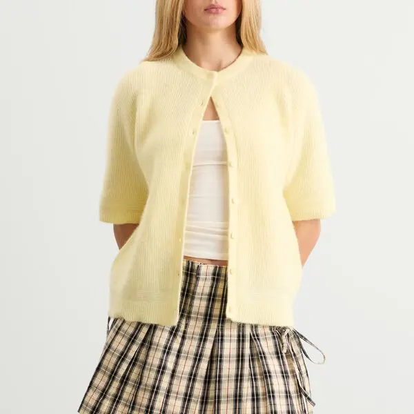 SAMSØE SAMSØE Saanouria Short Sleeve Cardigan
