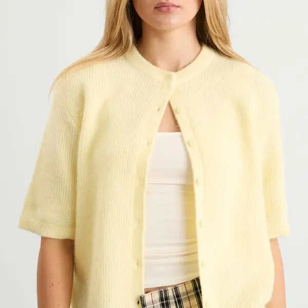 SAMSØE SAMSØE Saanouria Short Sleeve Cardigan