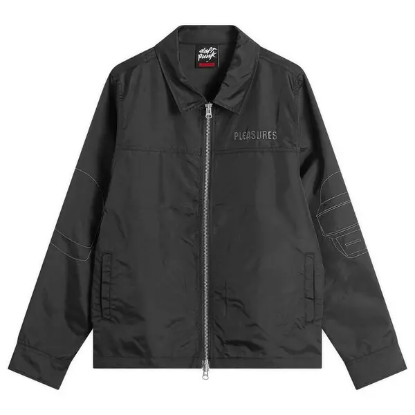 PLEASURES Helmets Nylon Work Jacket - Black