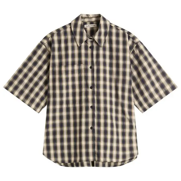 You Must Create Eva Check Shirt - Green