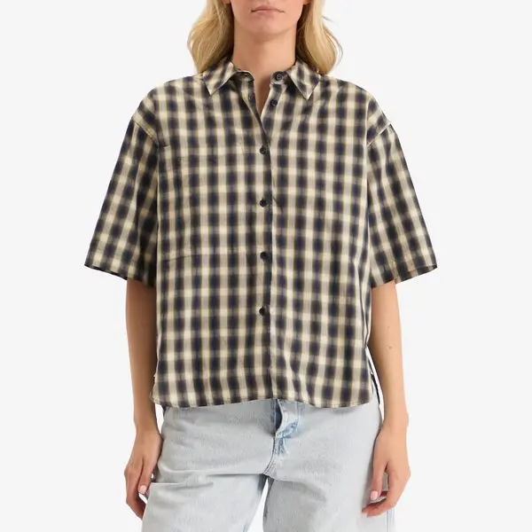 You Must Create Eva Check Shirt