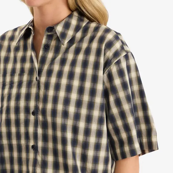 You Must Create Eva Check Shirt