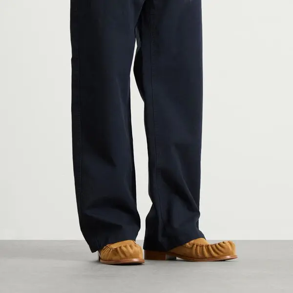Dries Van Noten Suede Boat Shoe