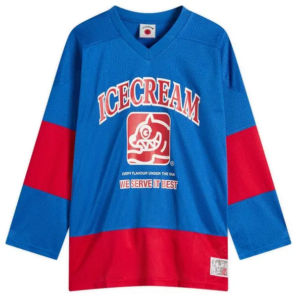 ICECREAM Team Hockey Shirt - Blue/red