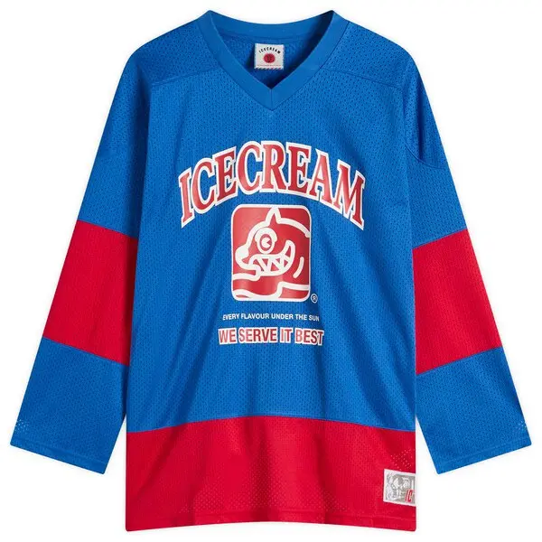 ICECREAM Team Hockey Shirt - Blue/red