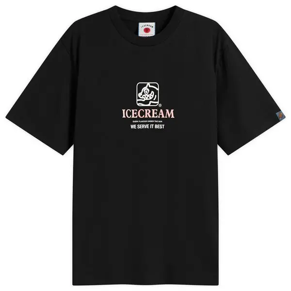 ICECREAM Serve It Best T-shirt - Black