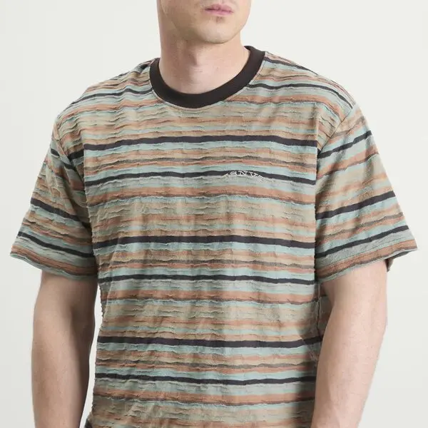 THISISNEVERTHAT Wave Jacquard T-shirt