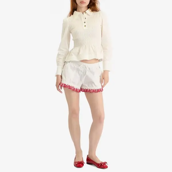 DAMSON MADDER Hazel Shirred Shirt